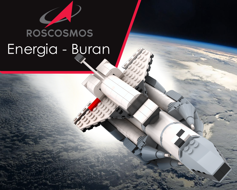 LEGO MOC Energia-Buran Shuttle [1:226] by GraeMcNuggets | Rebrickable ...