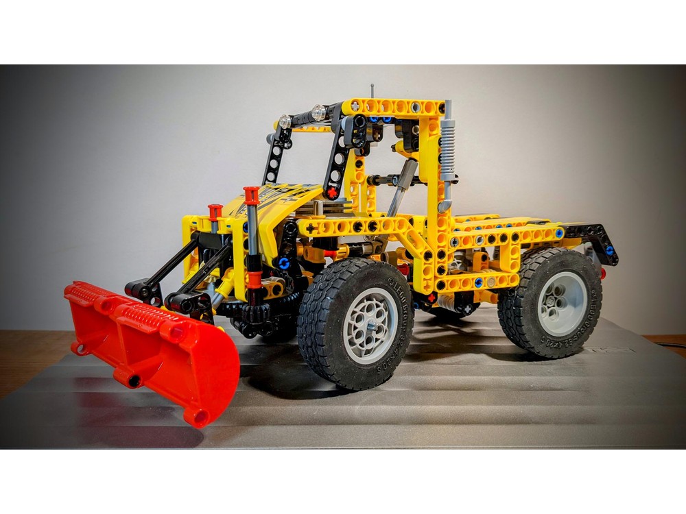 LEGO MOC 42049 C - Snow Plow by Fabio_BrickintheWall | Rebrickable ...