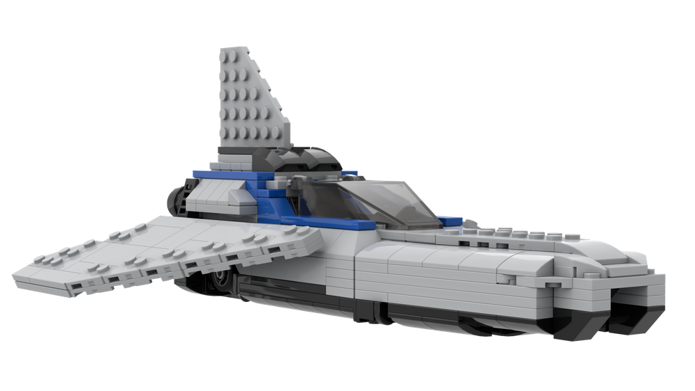 Lego Moc Personal Spacecraft By Pistatsia Rebrickable Build With Lego