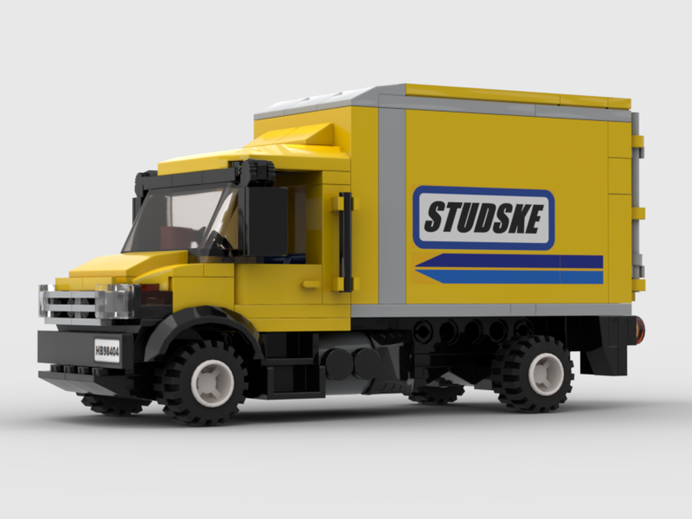 LEGO MOC Moving Truck by HaulingBricks | Rebrickable - Build with LEGO