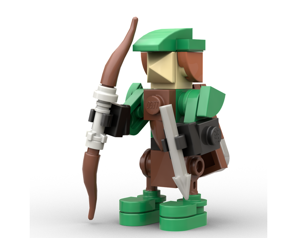 LEGO MOC Medieval Forrestman by dariusdrum | Rebrickable - Build with LEGO