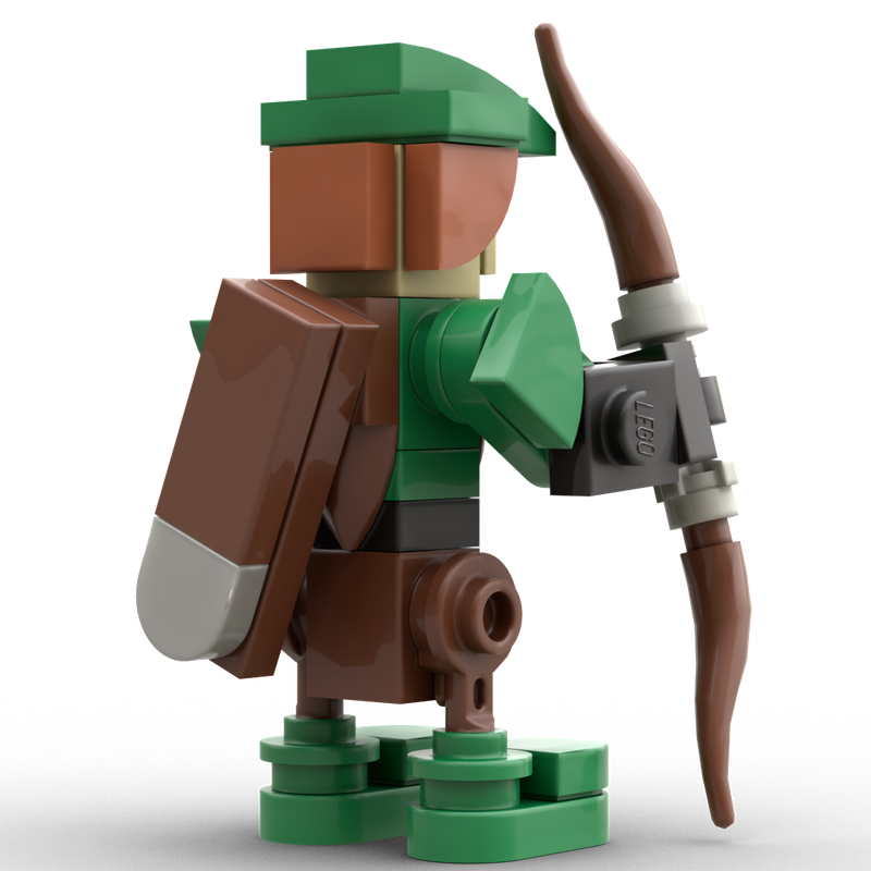 LEGO MOC Medieval Forrestman by dariusdrum | Rebrickable - Build with LEGO