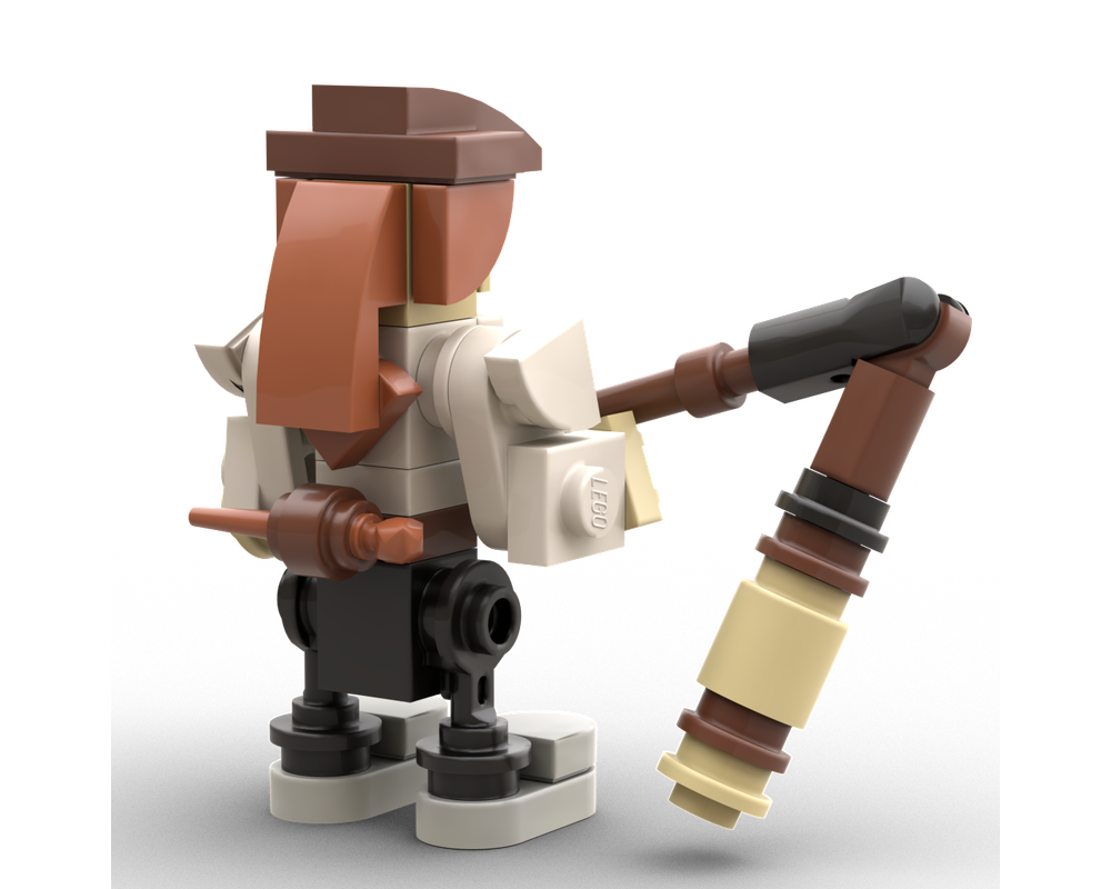 LEGO MOC Medieval Farmer with flail by dariusdrum | Rebrickable - Build ...