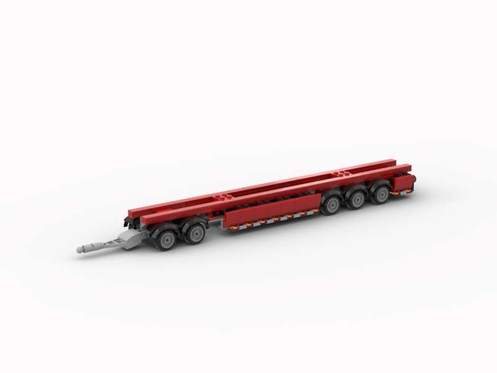 LEGO MOC 5 axle container trailer by JBolink | Rebrickable - Build with ...