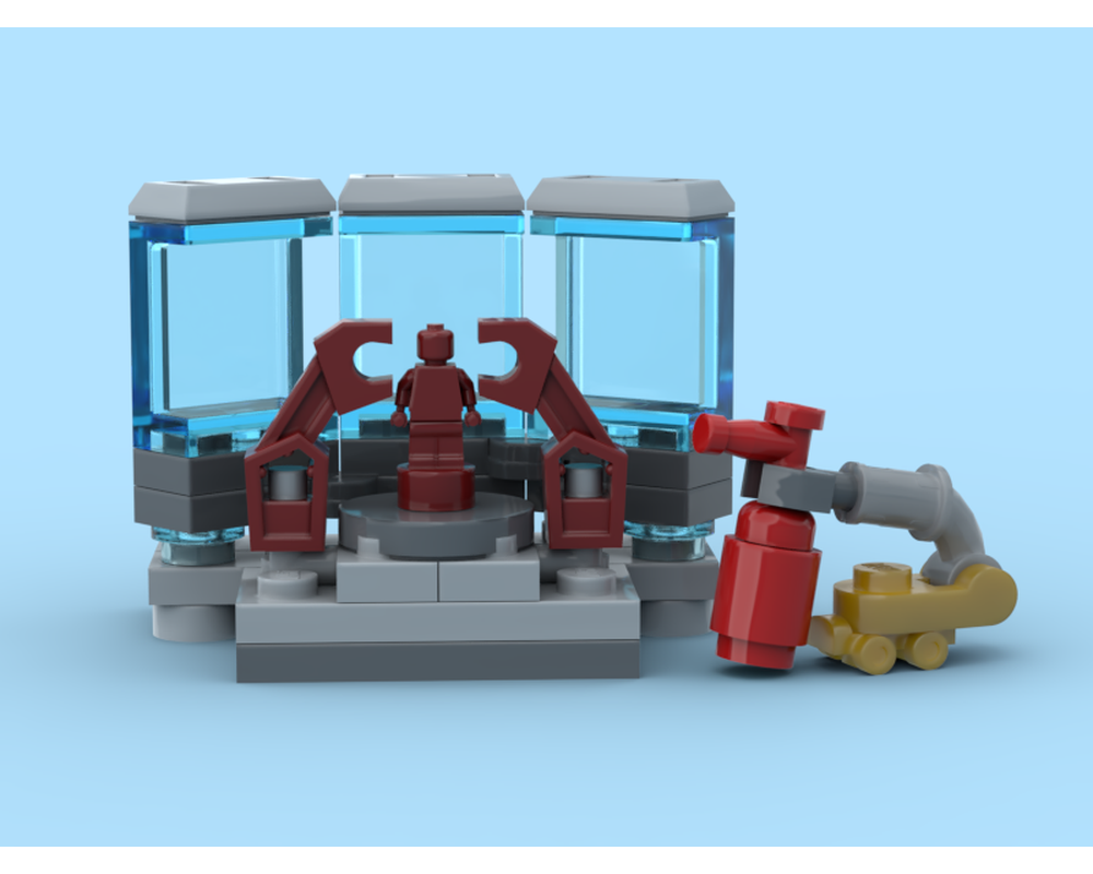 LEGO MOC 76196 - Hall of Armor by Brickhero2021 | Rebrickable - Build ...