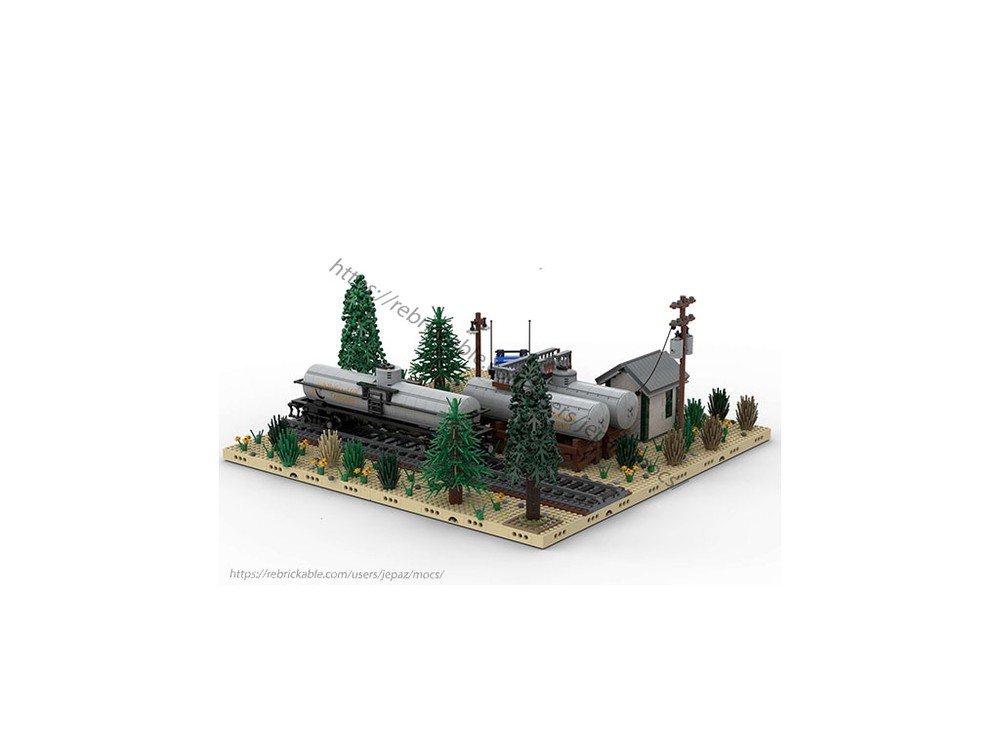LEGO MOC National Oil Tanks by jepaz | Rebrickable - Build with LEGO