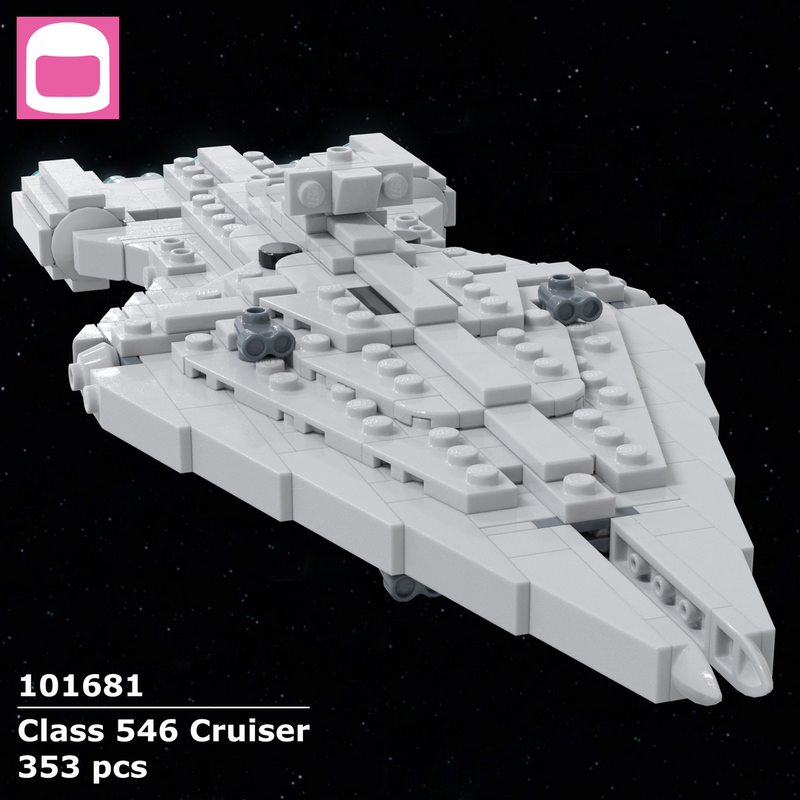 LEGO MOC Class 546 Cruiser by ky-e bricks | Rebrickable - Build with LEGO