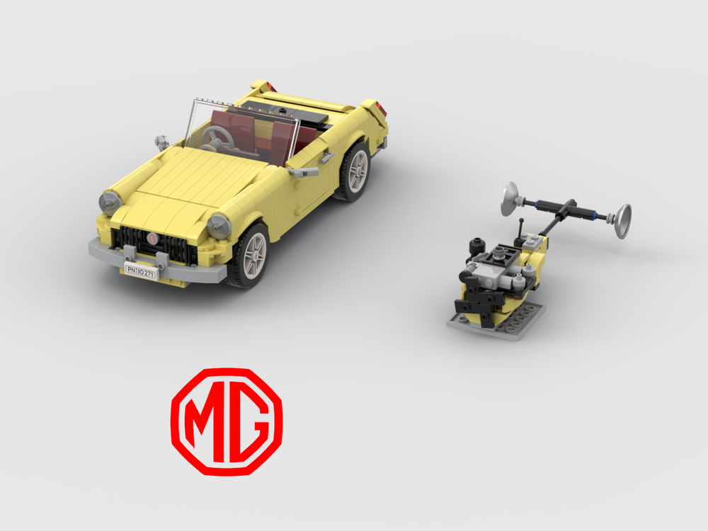 LEGO MOC 10271 MG MGB by Roy vd M. | Rebrickable - Build with LEGO
