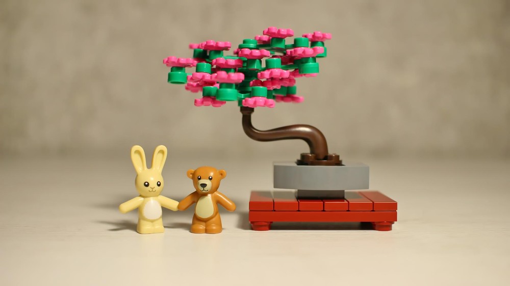 Lego Moc Tiny Bonsai Tree V2 By Stanislav Rebrickable Build With Lego
