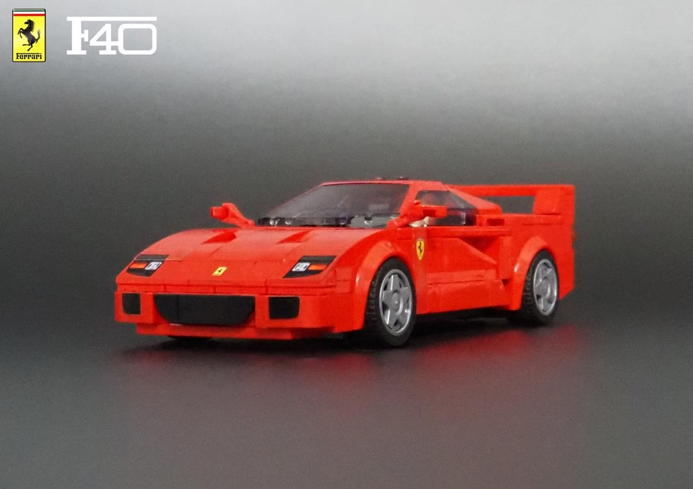 LEGO MOC Ferrari F40 - Speed Champions 8 Studs wide by AbFab74 ...