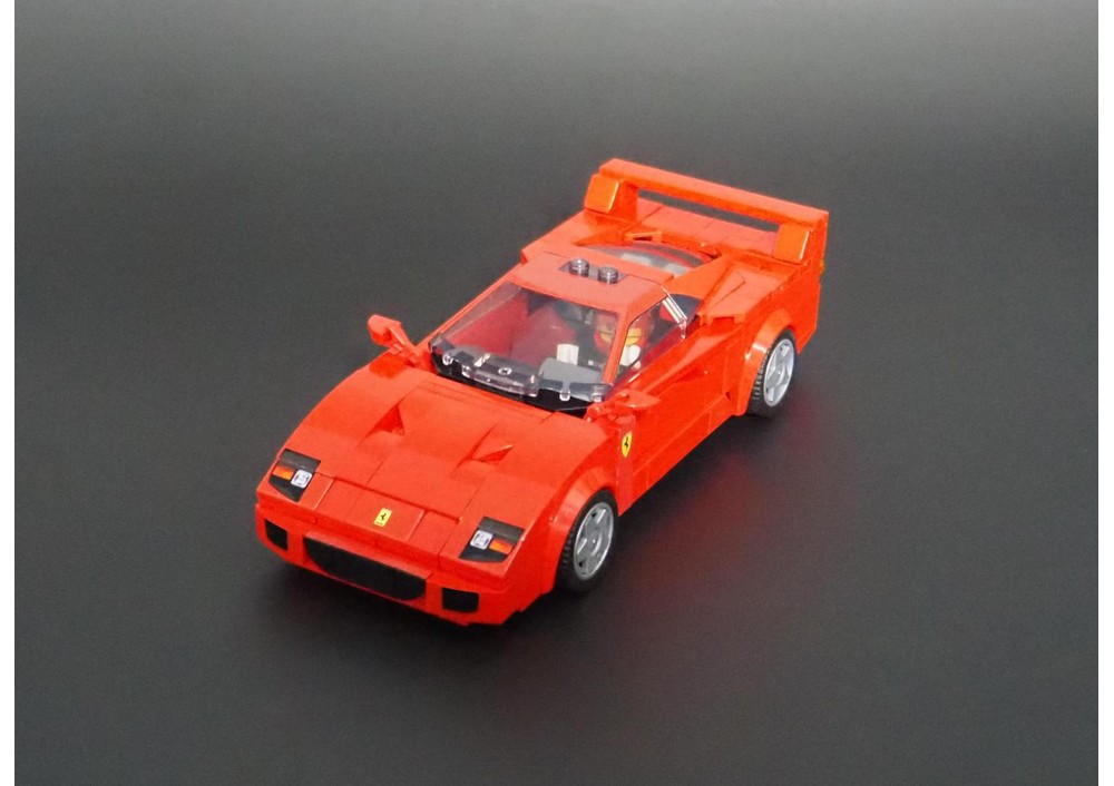 LEGO MOC Ferrari F40 - Speed Champions 8 Studs wide by AbFab74 ...