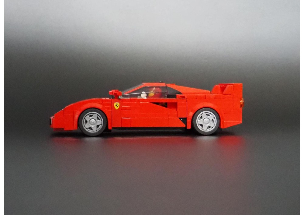 LEGO MOC Ferrari F40 - Speed Champions 8 Studs wide by AbFab74 ...