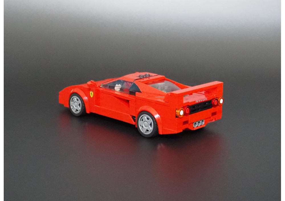 LEGO MOC Ferrari F40 - Speed Champions 8 Studs wide by AbFab74 ...