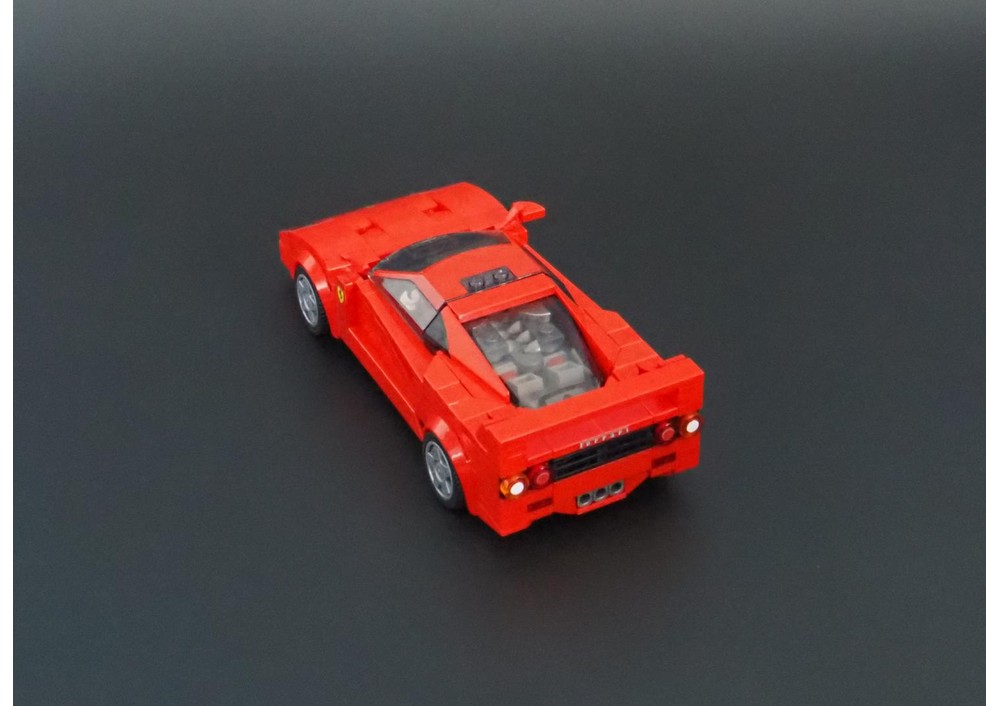 LEGO MOC Ferrari F40 - Speed Champions 8 Studs wide by AbFab74 ...