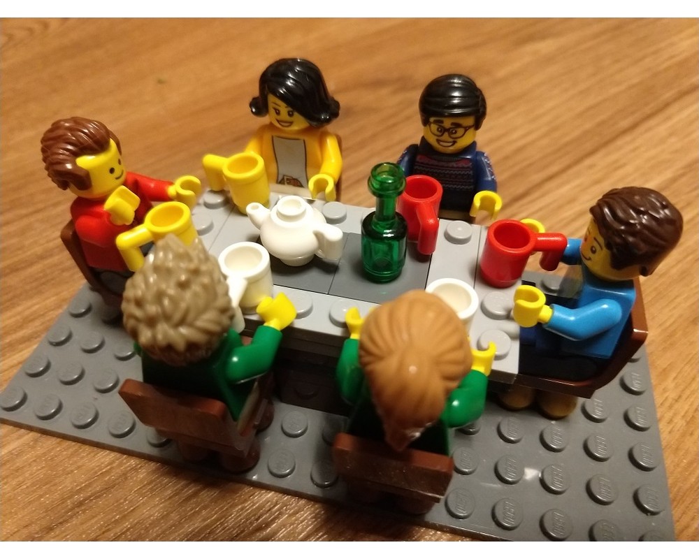 LEGO MOC Folding Table by Martinzi | Rebrickable - Build with LEGO