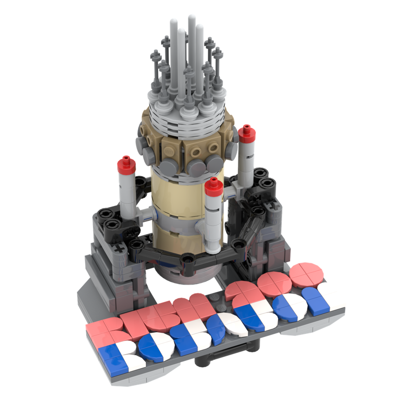 LEGO MOC Rosatom's SMR RITM-200 (small modular reactor) by tonych ...