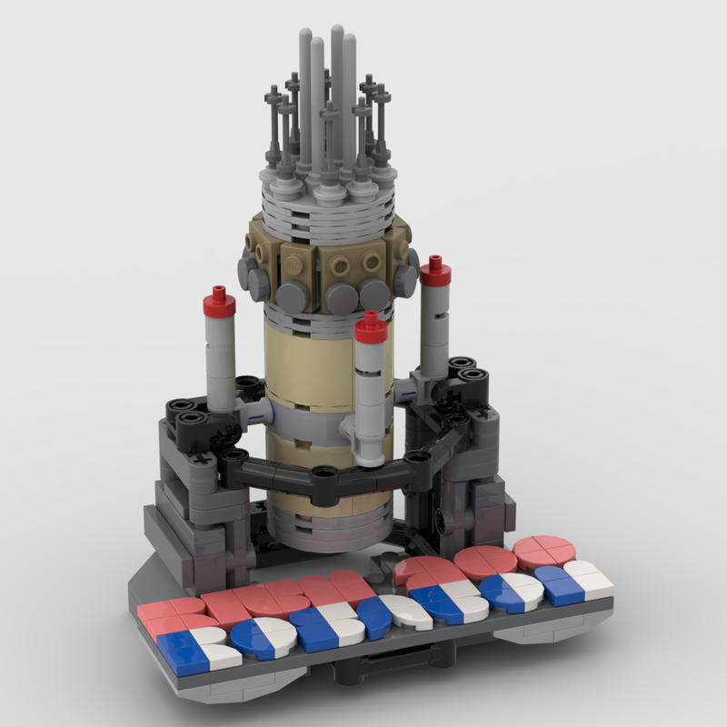 LEGO MOC-98660 Rosatom's SMR RITM-200 (small modular reactor) by tonych ...