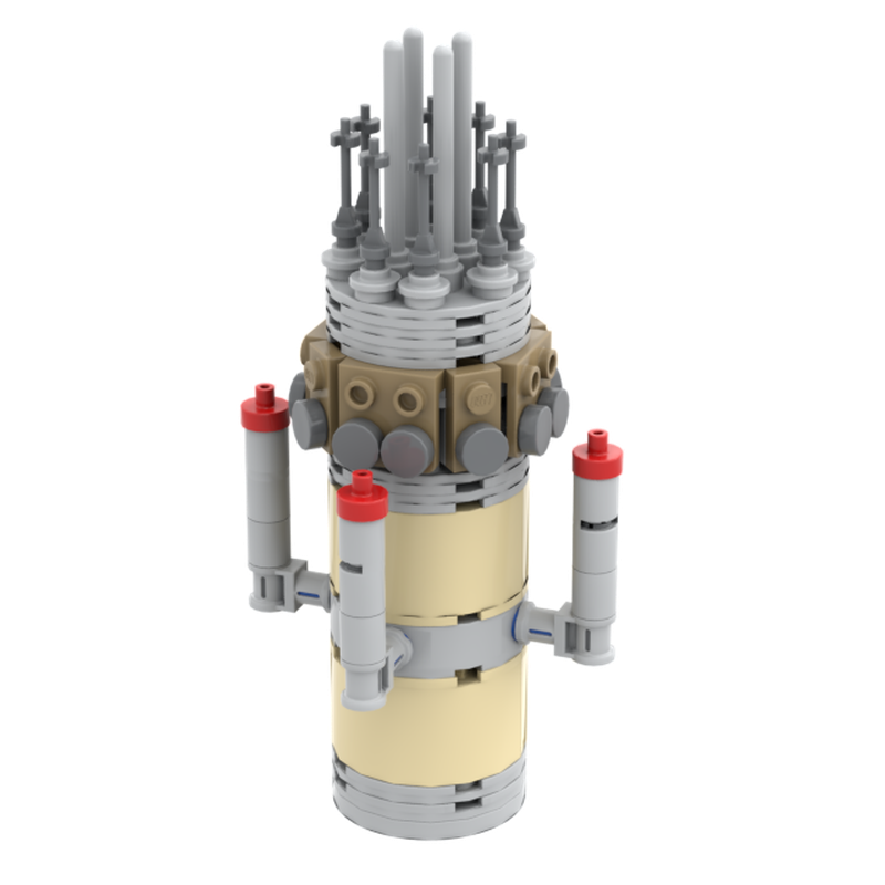 LEGO MOC Rosatom's SMR RITM-200 (small modular reactor) by tonych ...