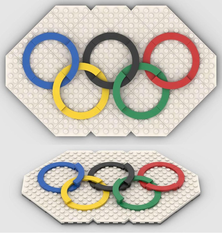 LEGO MOC Olympic Rings---The Winter is coming by uminuo | Rebrickable ...