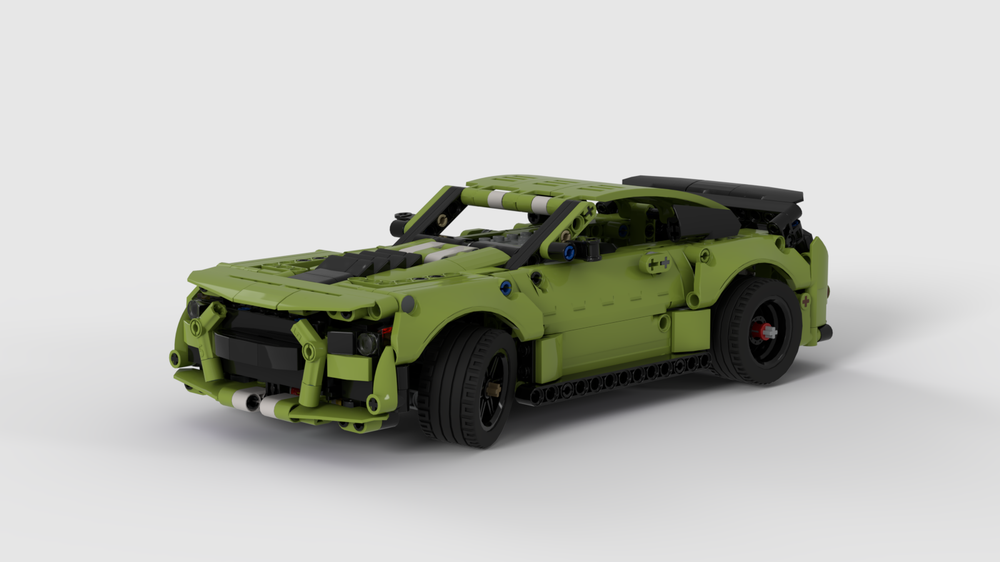 LEGO MOC MUSTANG 42138 RC with perfect Chassis FREEMIUM by LordBFC ...