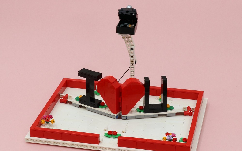 LEGO MOC Love Story Pop-Up Book by JKBrickworks | Rebrickable - Build ...