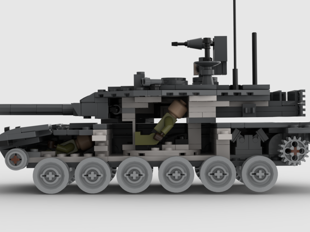 LEGO MOC T-90 M/MS by simonelovisa01 | Rebrickable - Build with LEGO