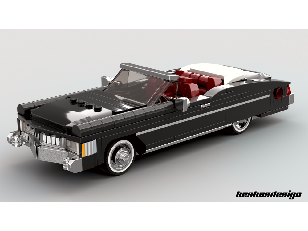 LEGO MOC-98733 1973 Cadillac Eldorado by besbasdesign | Rebrickable ...