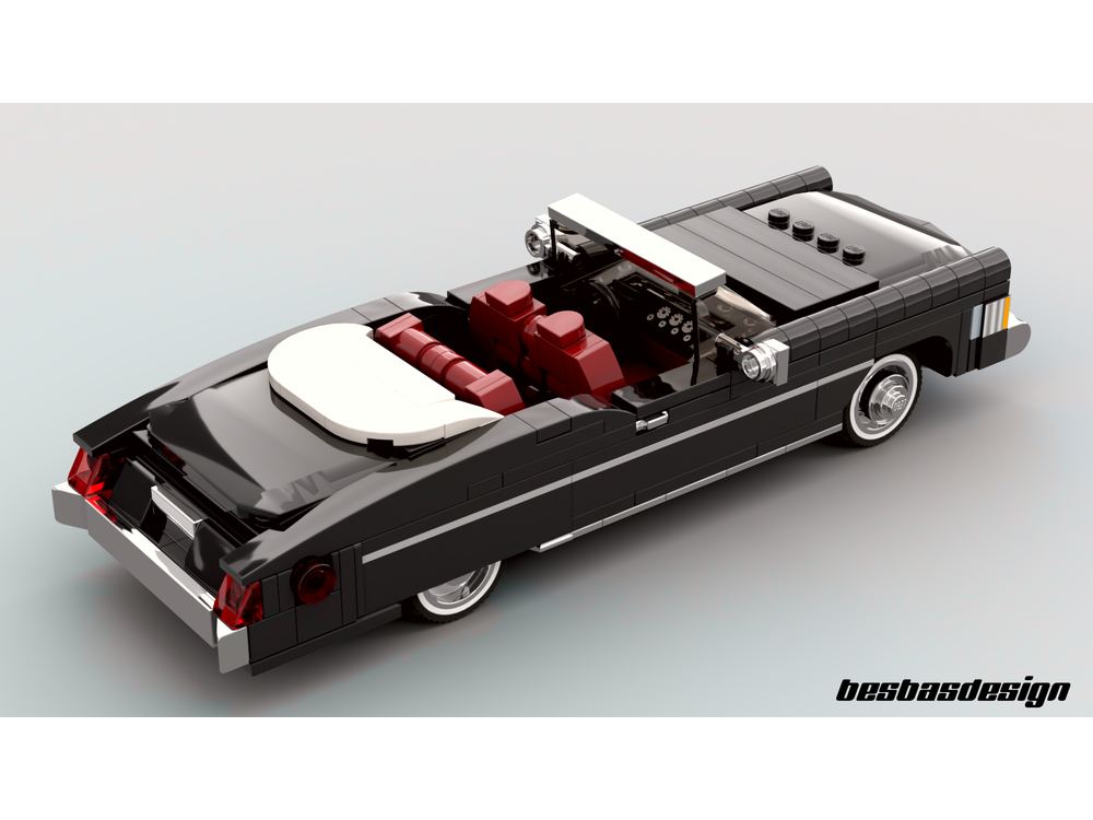 LEGO MOC 1973 Cadillac Eldorado by besbasdesign | Rebrickable - Build ...