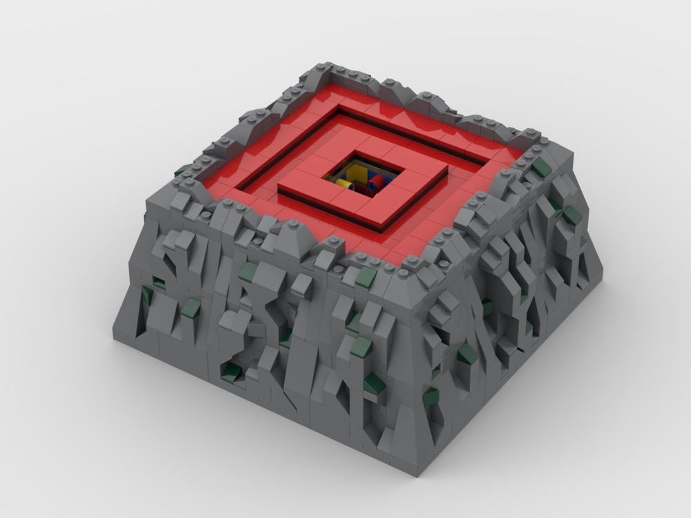 LEGO MOC Modular Rock Base by szandris89 | Rebrickable - Build with LEGO