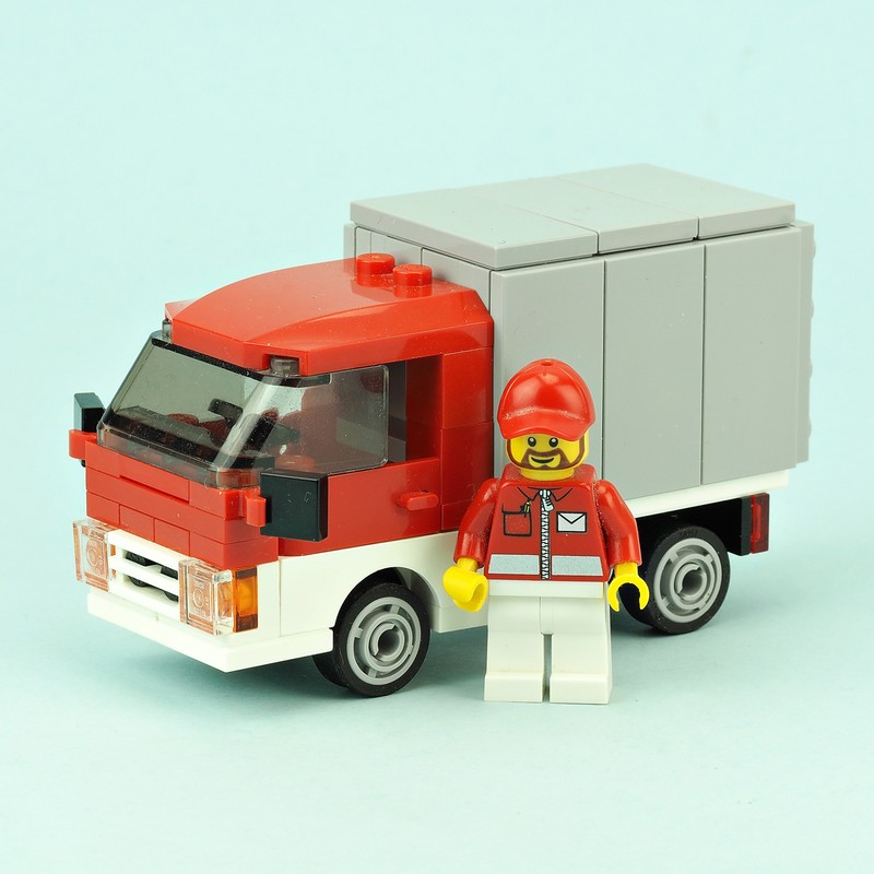 Lego Moc Kei Truck By Demarco Rebrickable Build With Lego