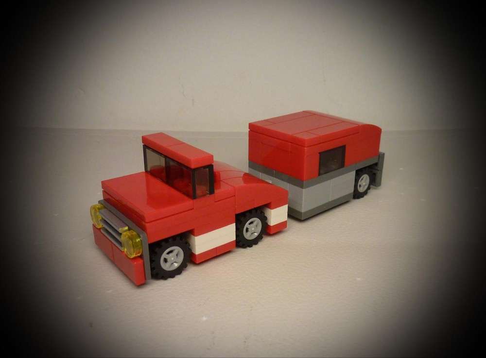Lego Moc 31005 Car And Caravan By Perbonde Rebrickable Build With Lego