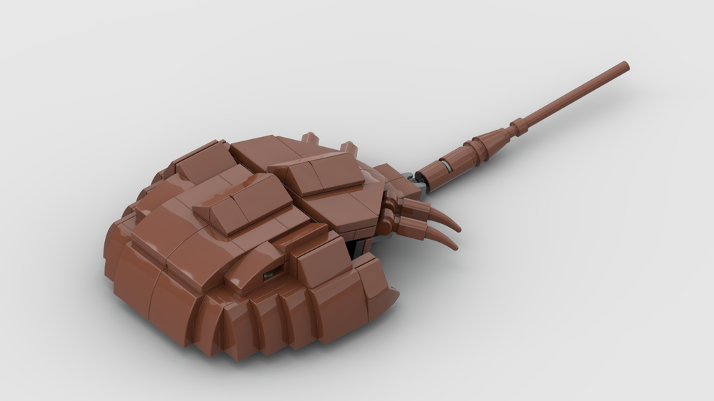 LEGO MOC Horseshoe Crab by ayayop | Rebrickable - Build with LEGO