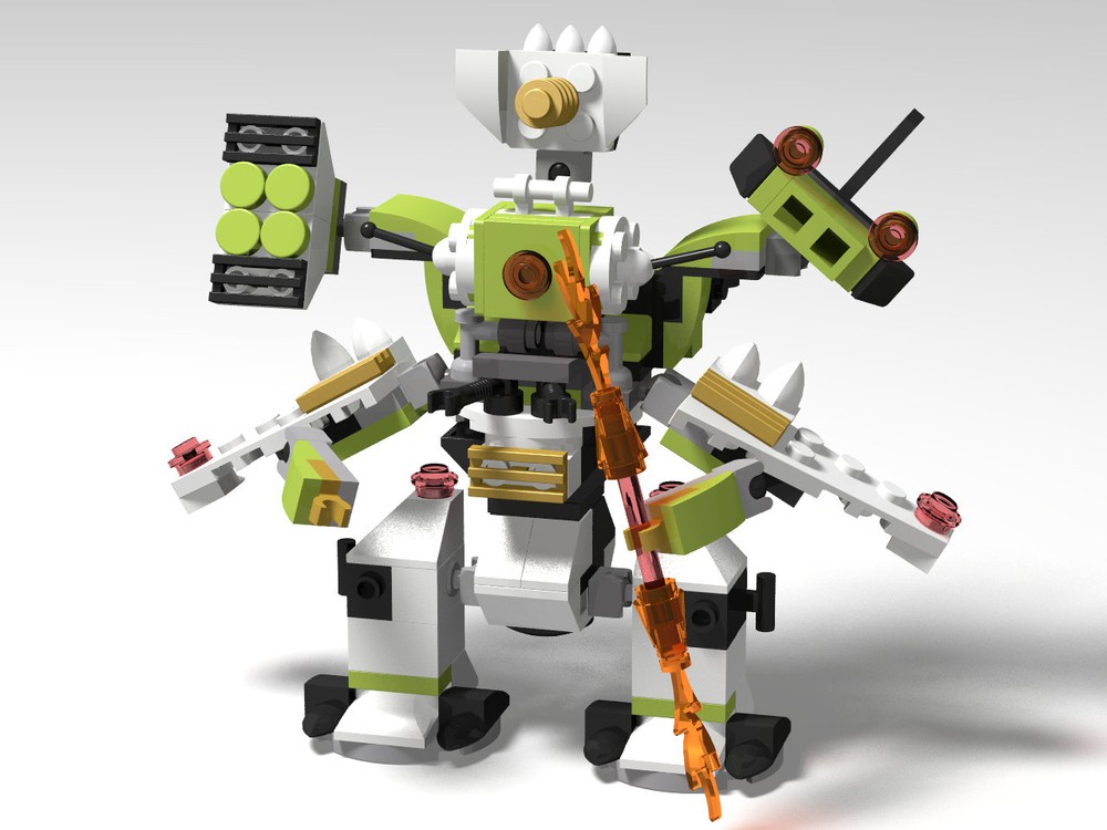 LEGO MOC Orbitron Mega Mech by TRobb777 | Rebrickable - Build with LEGO