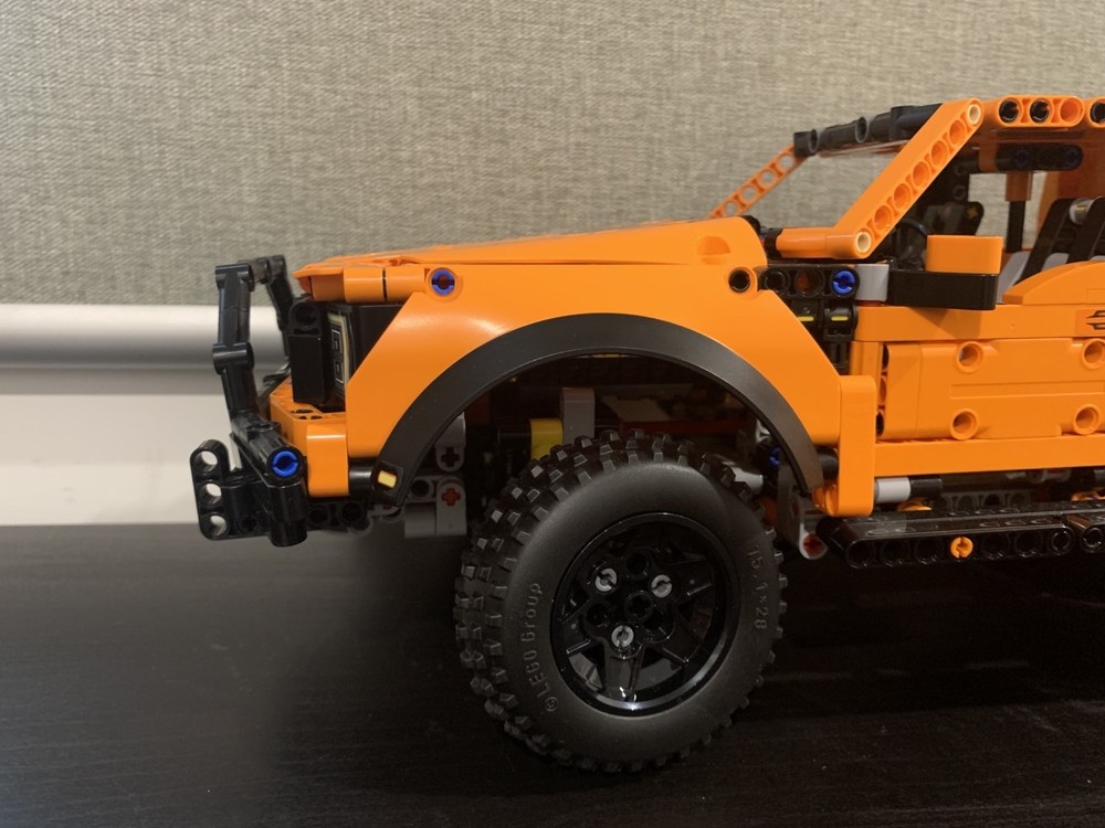 LEGO MOC Bull bar modification for 42126 by Jb_49 | Rebrickable - Build ...