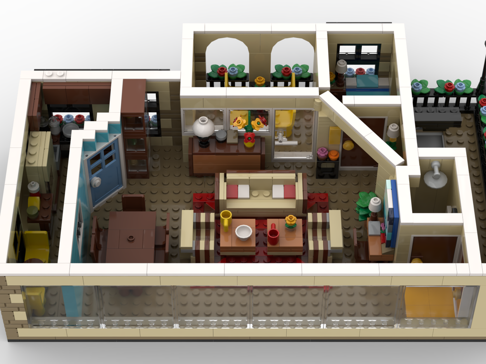LEGO MOC SitCom Suite - The Jeffersons by Brick Artisan | Rebrickable ...
