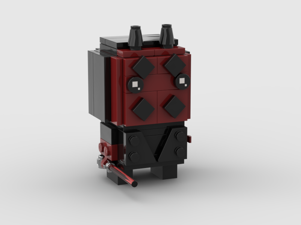 LEGO MOC Darth Maul by LCM_Creations | Rebrickable - Build with LEGO