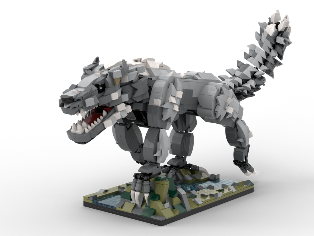 LEGO MOC Fenrir, Devourer of the Sun by Brickjester | Rebrickable ...