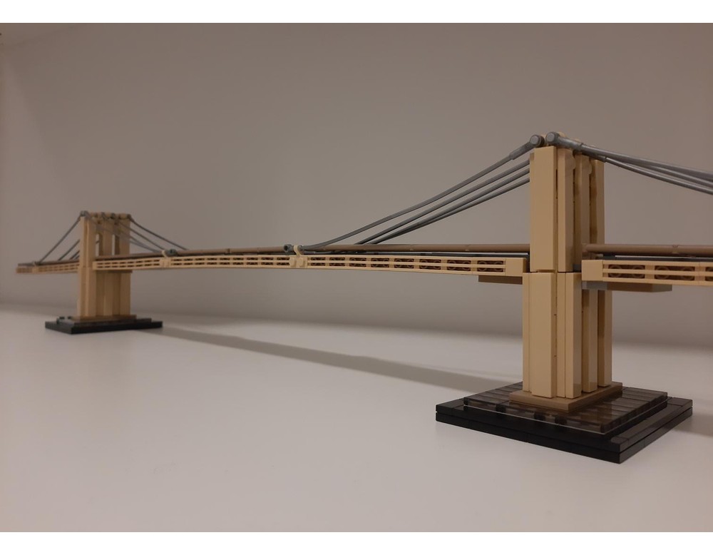 LEGO MOC Brooklyn Bridge - New York City by febrix_1999 | Rebrickable ...