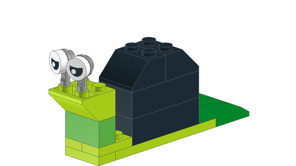 LEGO MOC 11005 Snail (RPC MOC 12/18) by julien1001 | Rebrickable ...