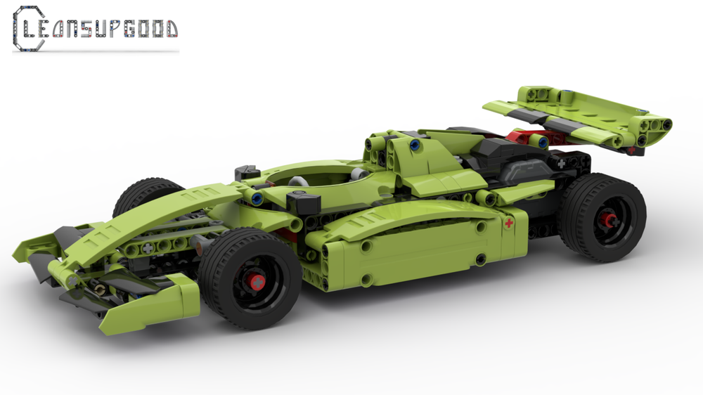LEGO MOC 42138 C-Model: GREENLIGHT Formula Racer by Cleansupgood ...