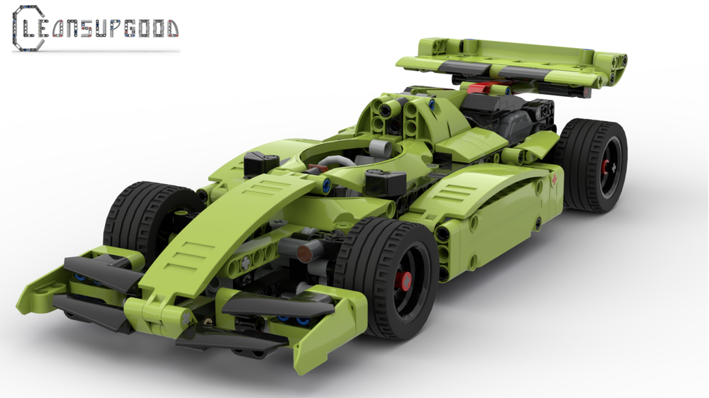 LEGO MOC 42138 C-Model: GREENLIGHT Formula Racer by Cleansupgood ...