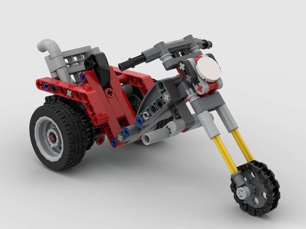 LEGO MOC 42132 Trike by Little_Thomas | Rebrickable - Build with LEGO