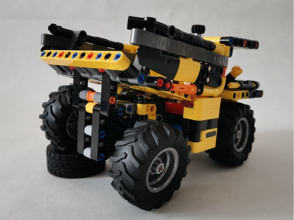 LEGO MOC Mining dump truck (42122) by Old_Fejit | Rebrickable - Build ...