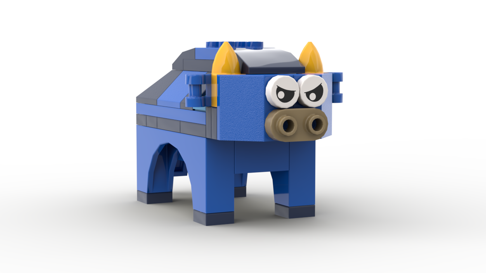 LEGO MOC 11011 Horoscope bull by Lenarex | Rebrickable - Build with LEGO