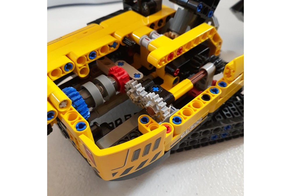 LEGO MOC 42121 Gearbox MOD by A_Dilophosaurus | Rebrickable - Build ...