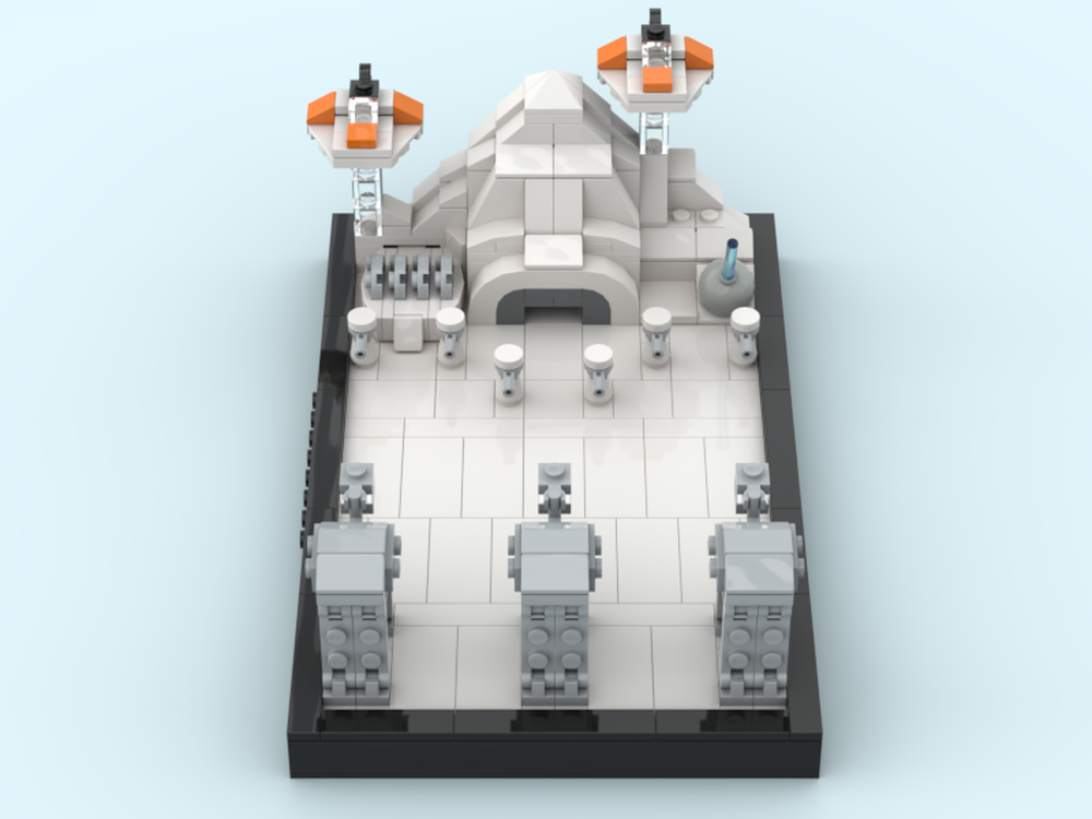 LEGO MOC Micro Battle Of Hoth by Jedi Plb | Rebrickable - Build with LEGO