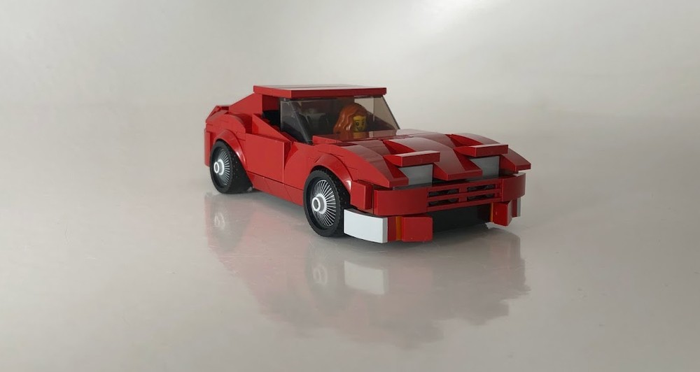 LEGO MOC 80s Sportscar by dmb | Rebrickable - Build with LEGO