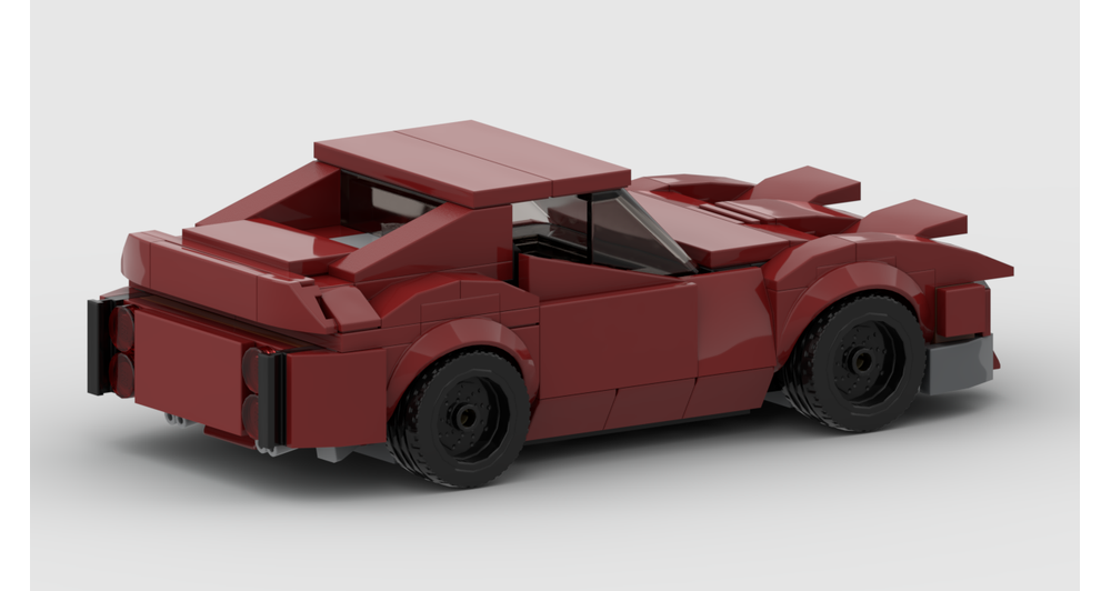 LEGO MOC 80s Sportscar by dmb | Rebrickable - Build with LEGO