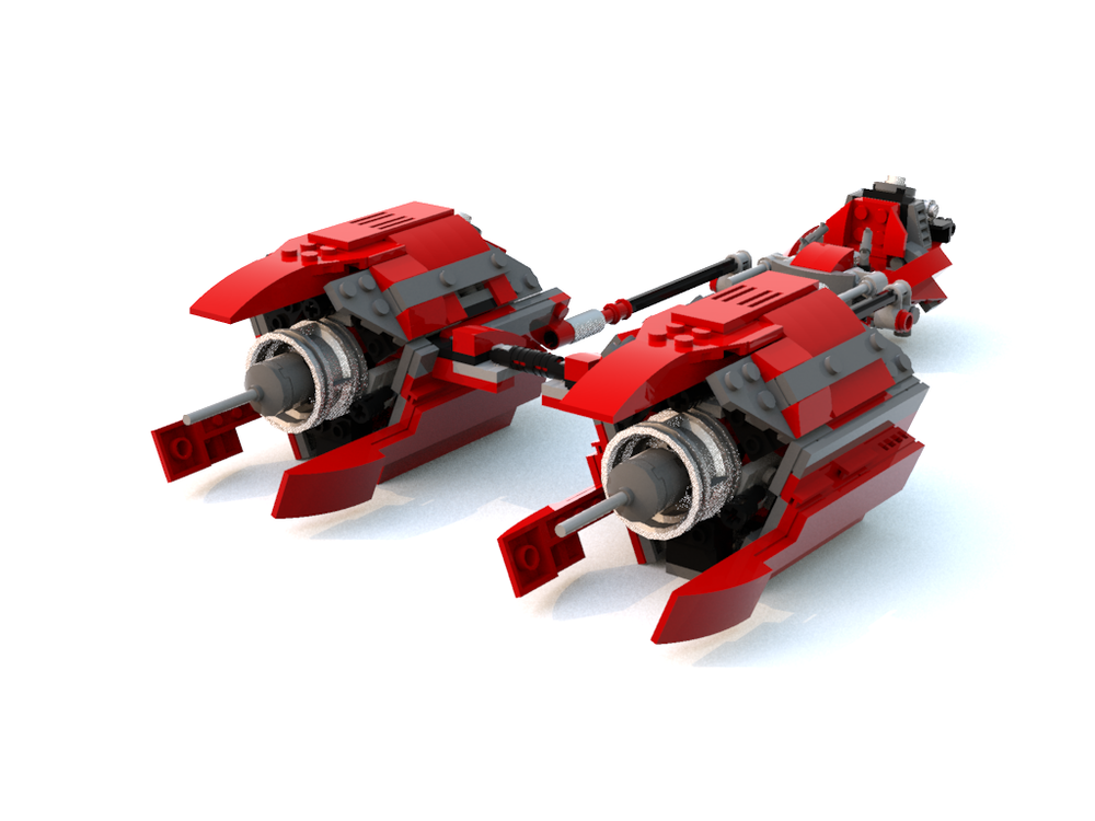 LEGO MOC Star Wars Pod Racer by ww | Rebrickable - Build with LEGO