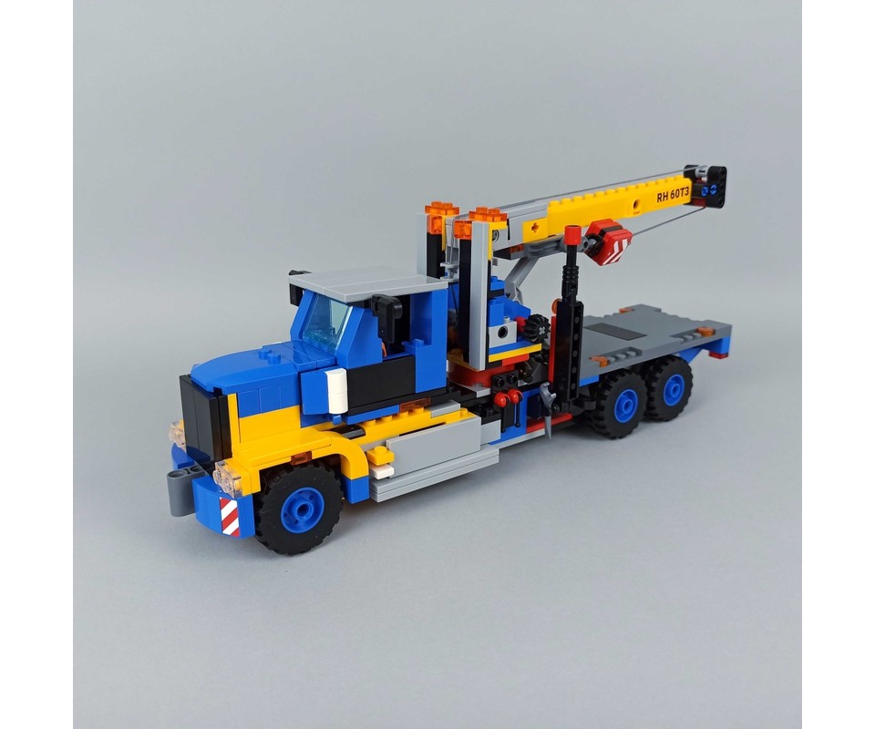 LEGO MOC 60324 Oilfield Crane Truck by M_longer | Rebrickable - Build ...